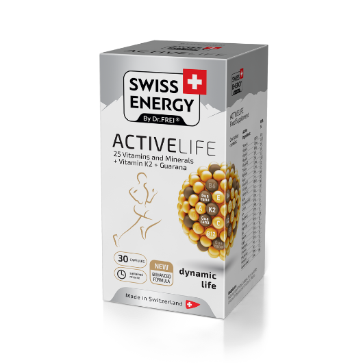 Swiss Energy Activelife (30 caps) – Well & Earth Concept Store