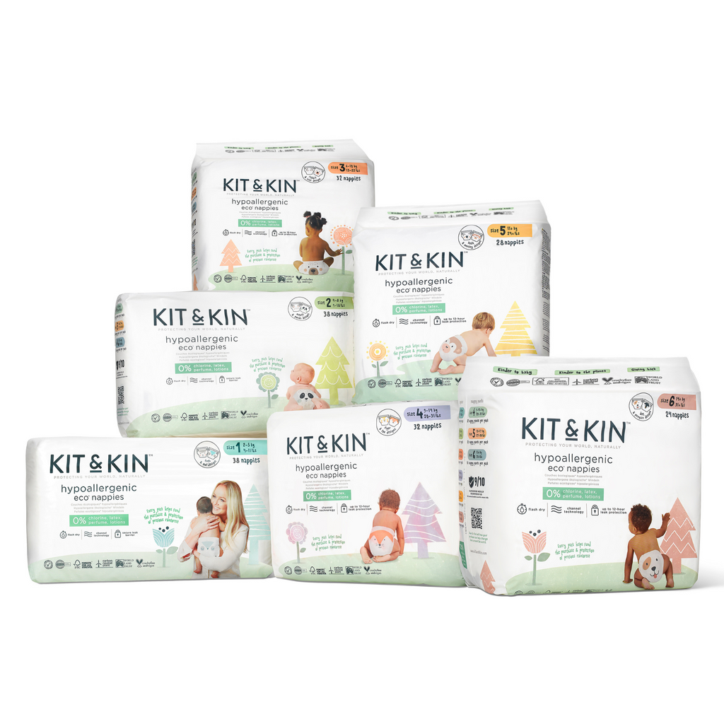 Kit & Kin Eco Nappies – Well & Earth Concept Store